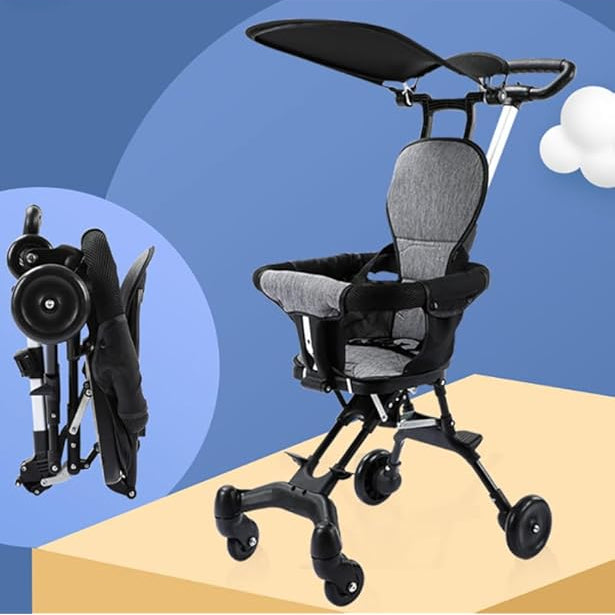 Easy-Carry Foldable Baby Stroller – gobazar.pk